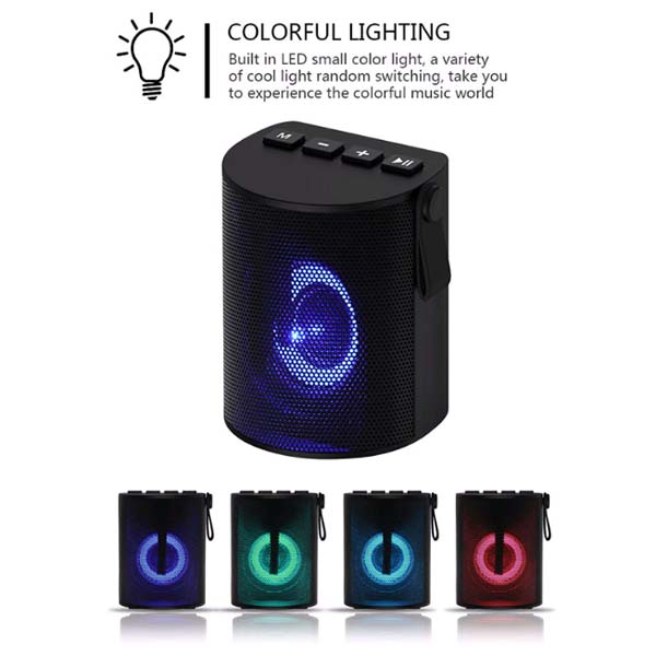 Colorful lighting mini bluetooth speaker - ShenZhen Gritech Ltd